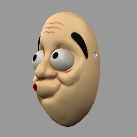 Download 3D printer files Japan Anime Death Note Mask Hyottoko L ...