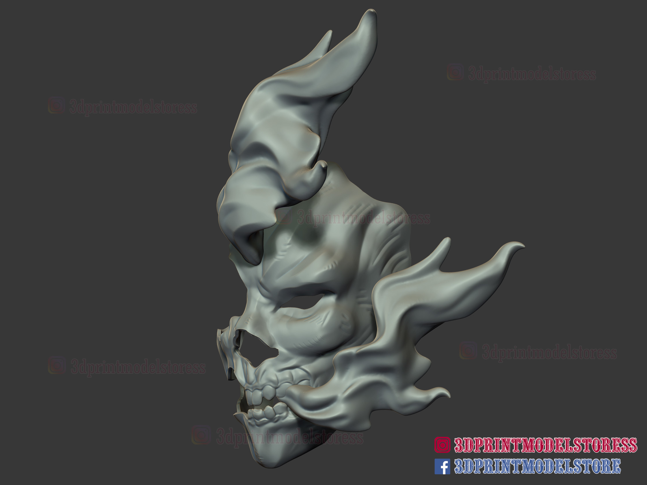 Archivo 3D Máscara de Ghost Rider - Casco Marvel Comic Cosplay ...