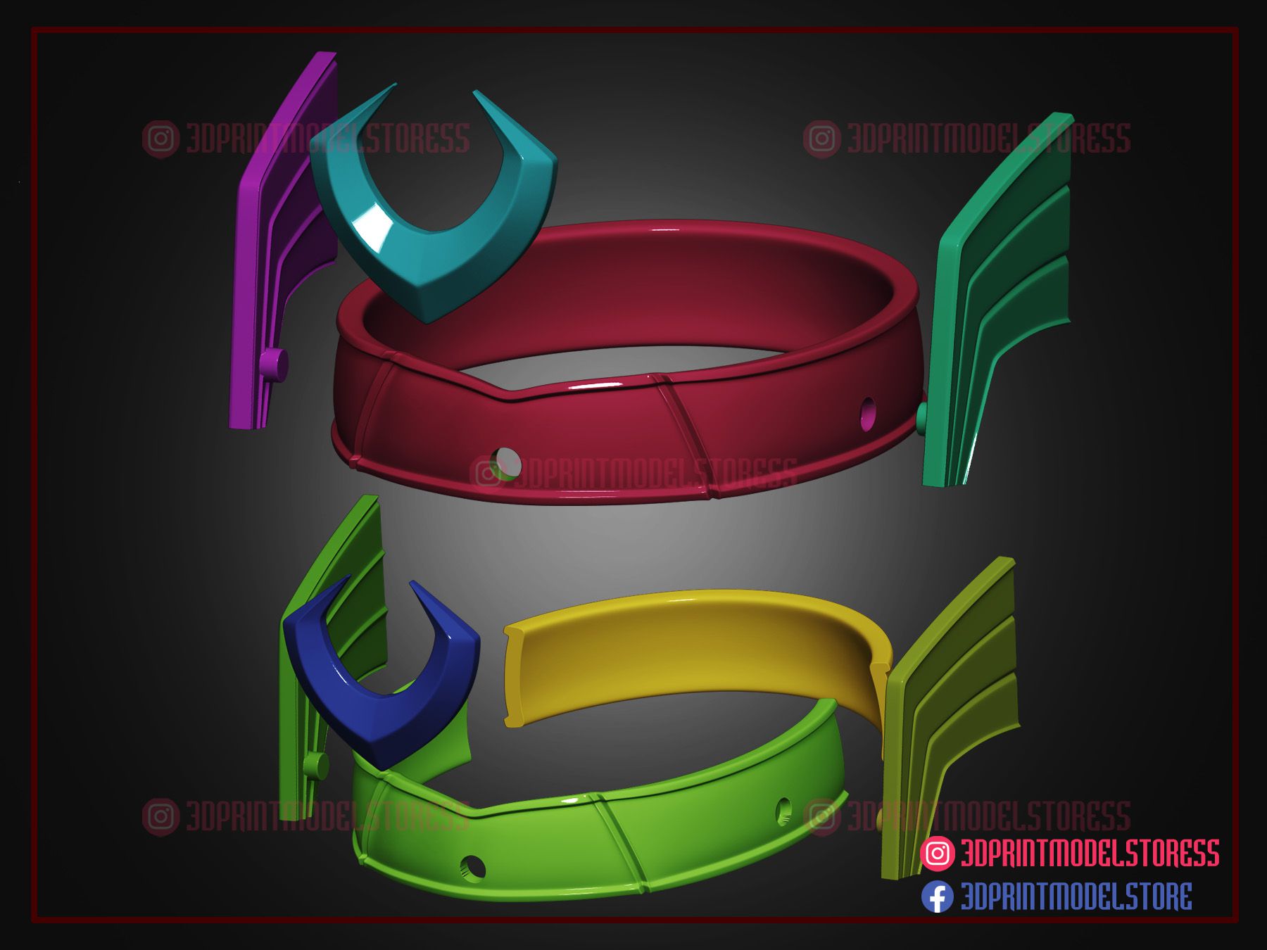 3D file Kid Loki Crown 👑・3D printing template to download・Cults