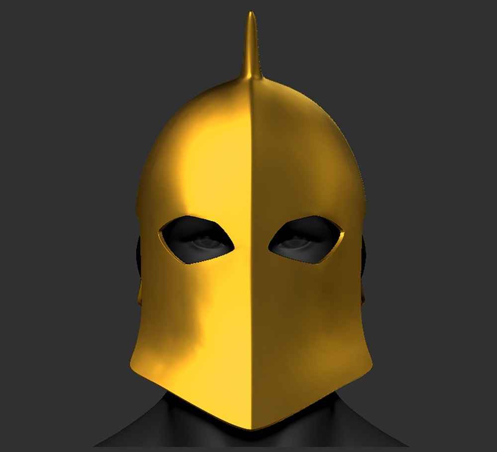 3D file Dr Fate Helmet Full Head Cosplay STL File 3D Print Model 🪖・3D ...