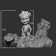 STL file Baby Groot Sculpture 3D Print Model - STL Files for 3D ...