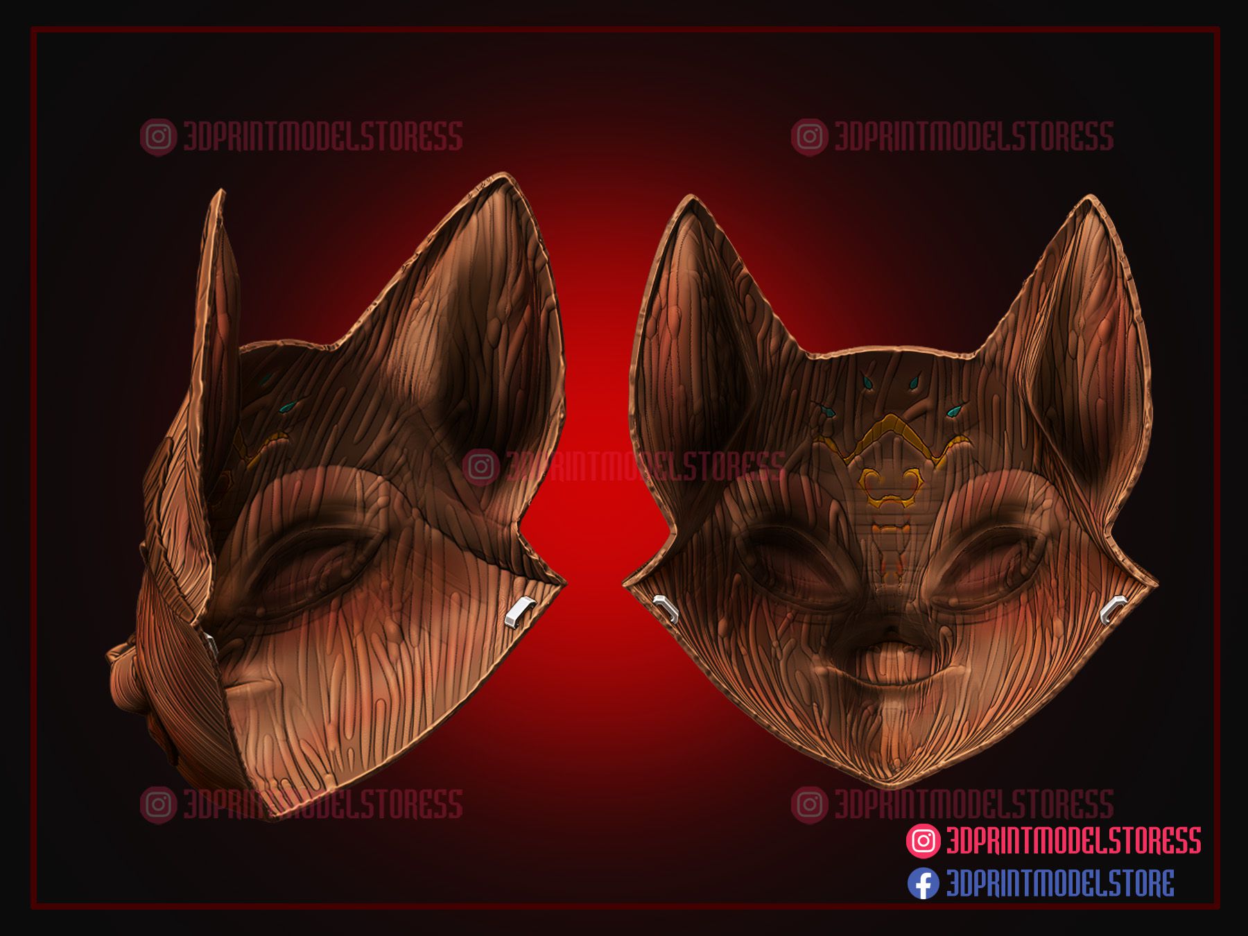 3D file Kena Bridge of Spirits Taro Mask Bug 🌉・Model to download and 3D ...