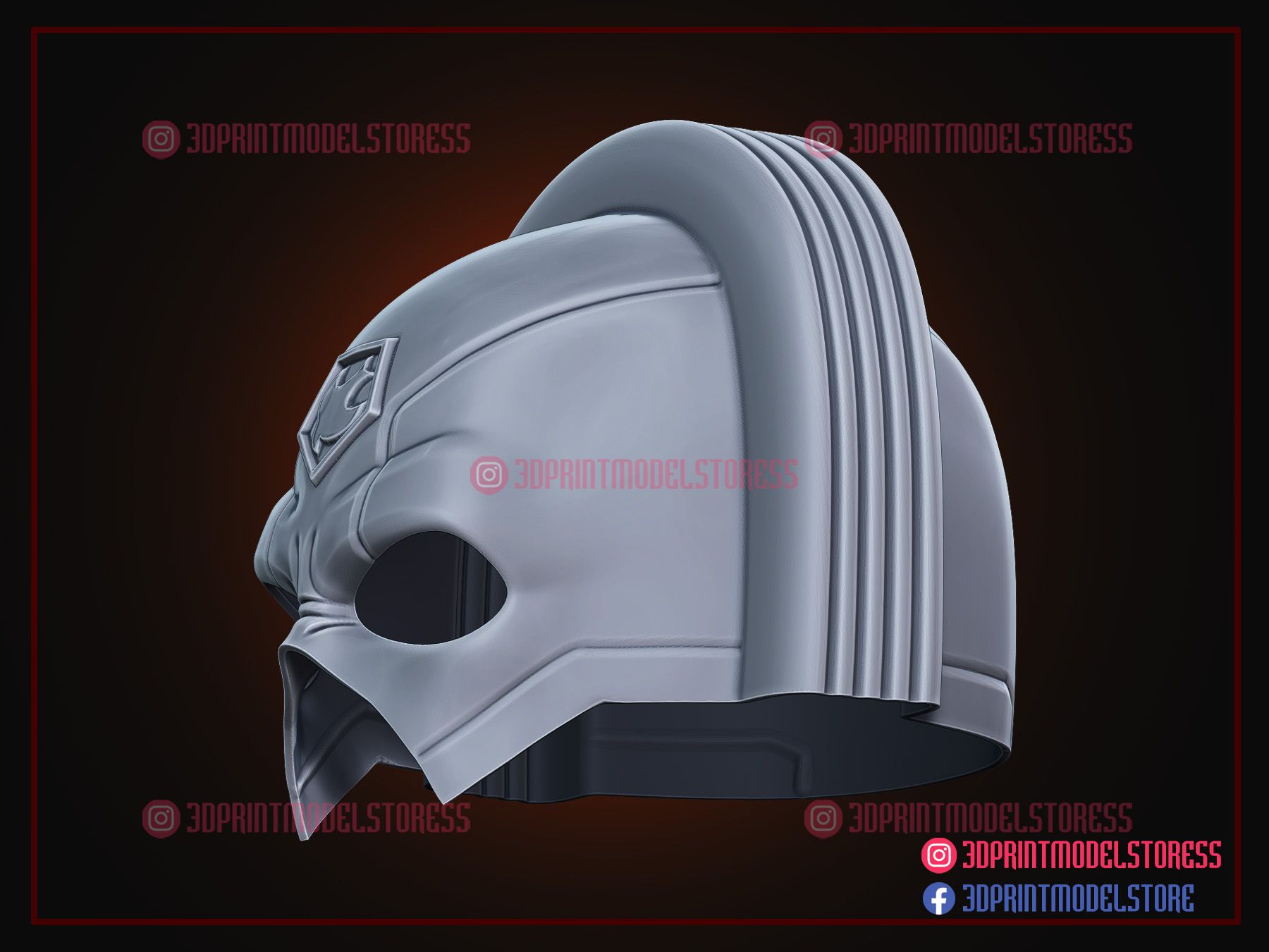 3D file Peacemaker Helmet - John Cena Movie - The Suicide Squad Cosplay ...