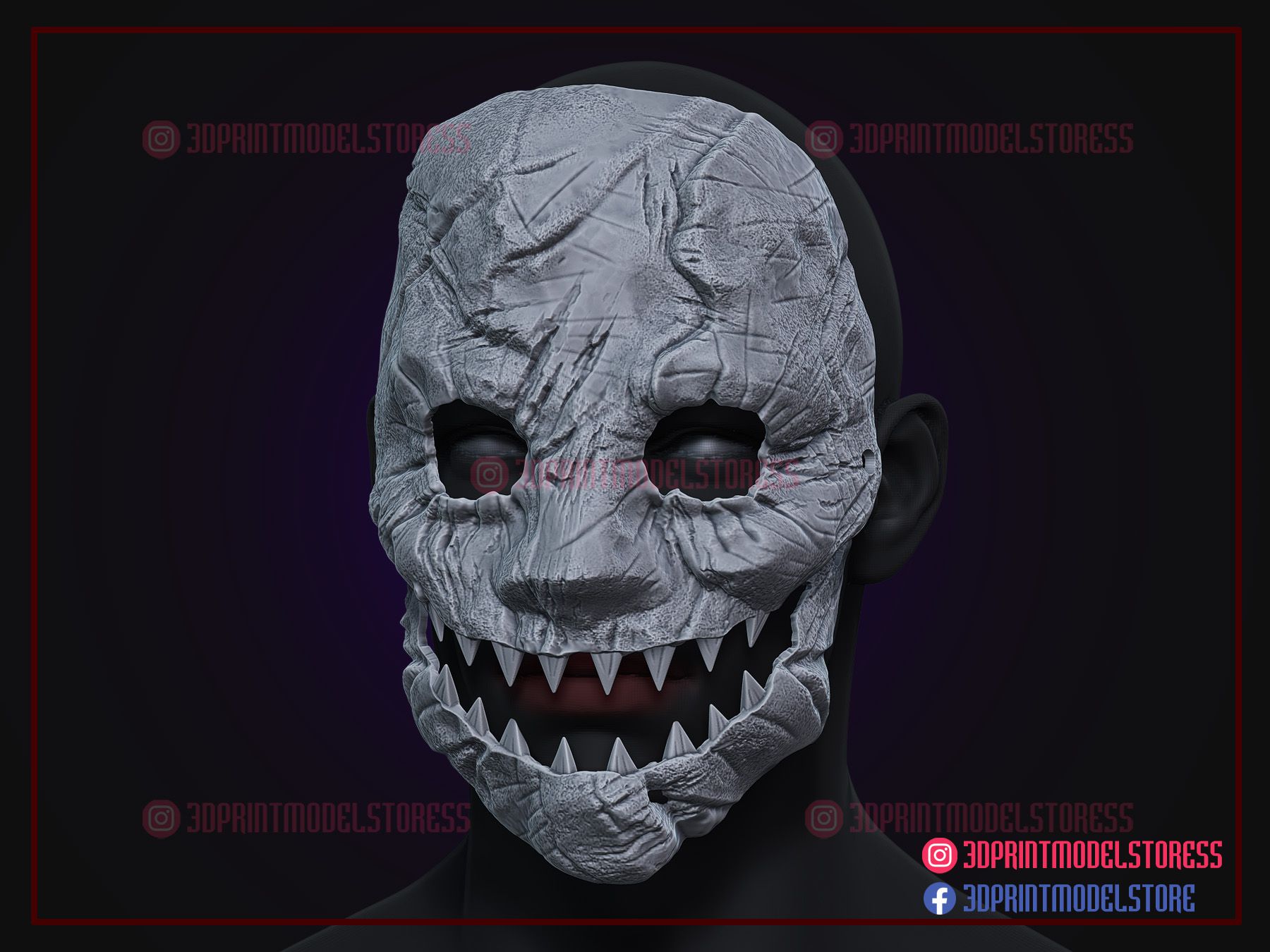 3D file The Trapper Mask - Dead by Daylight - Halloween Cosplay Mask ...