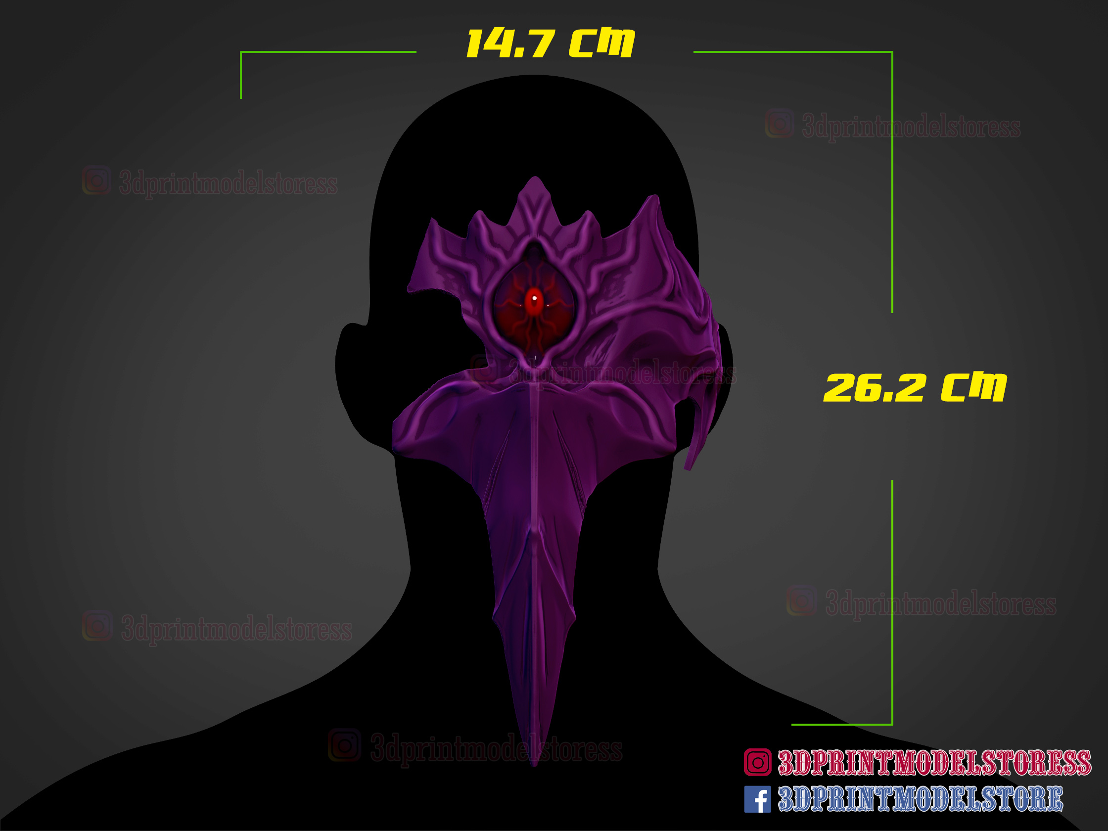 3D file Tokyo Ghoul Kaneki Ken Mask - Anime Cosplay Halloween・3D ...