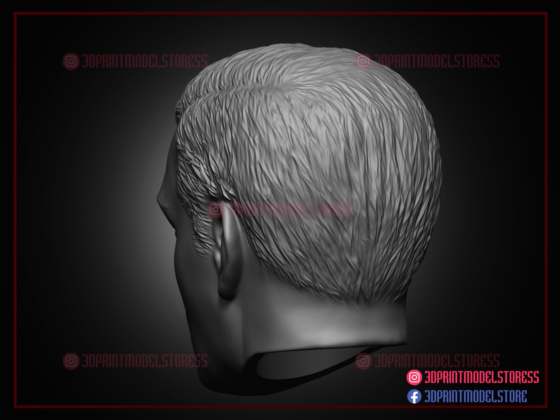 3D file Tobey Maguire Head Sculpt for Custom Action Figures STL File 📁 ...