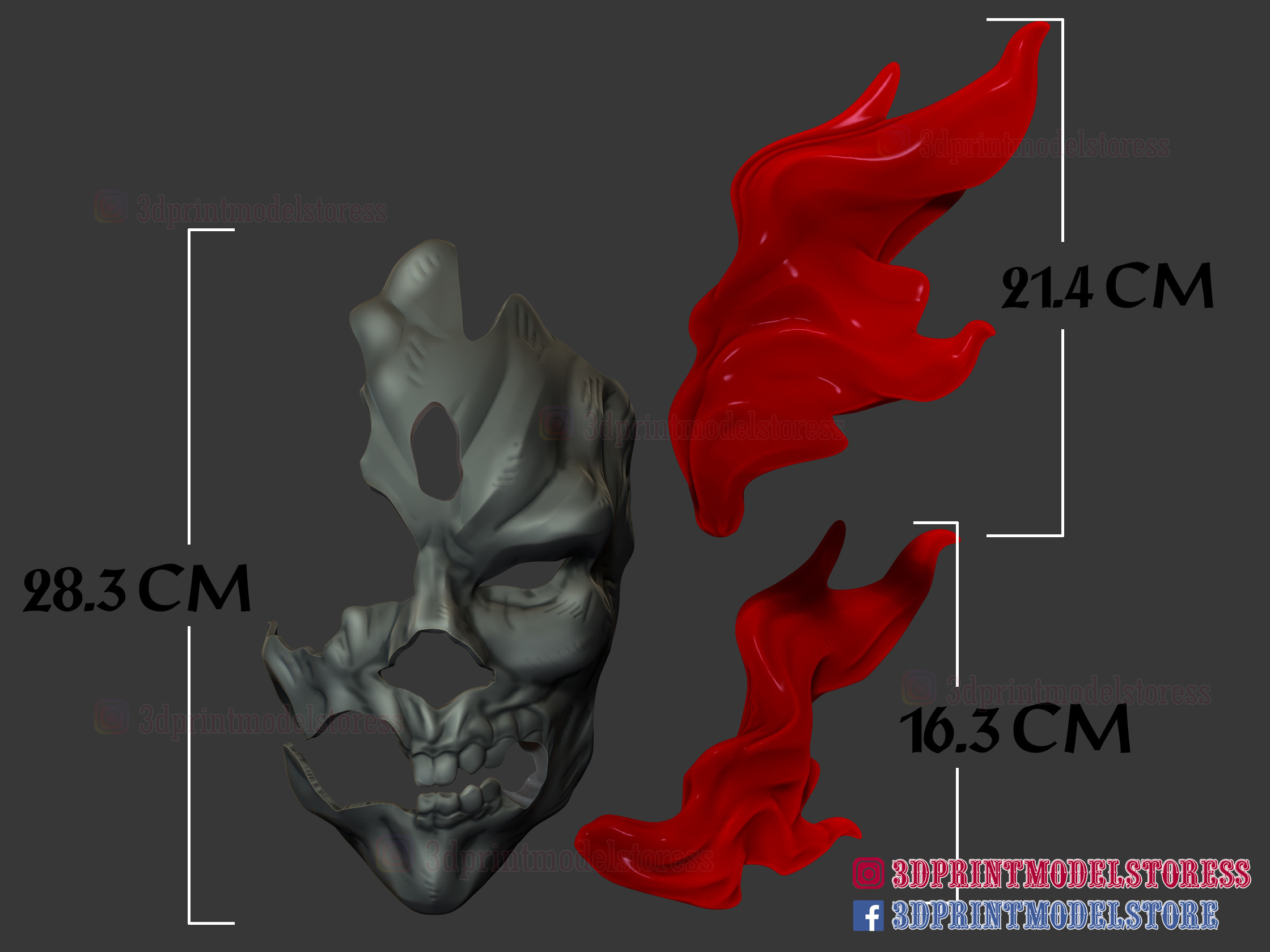 Archivo 3D Máscara de Ghost Rider - Casco Marvel Comic Cosplay ...