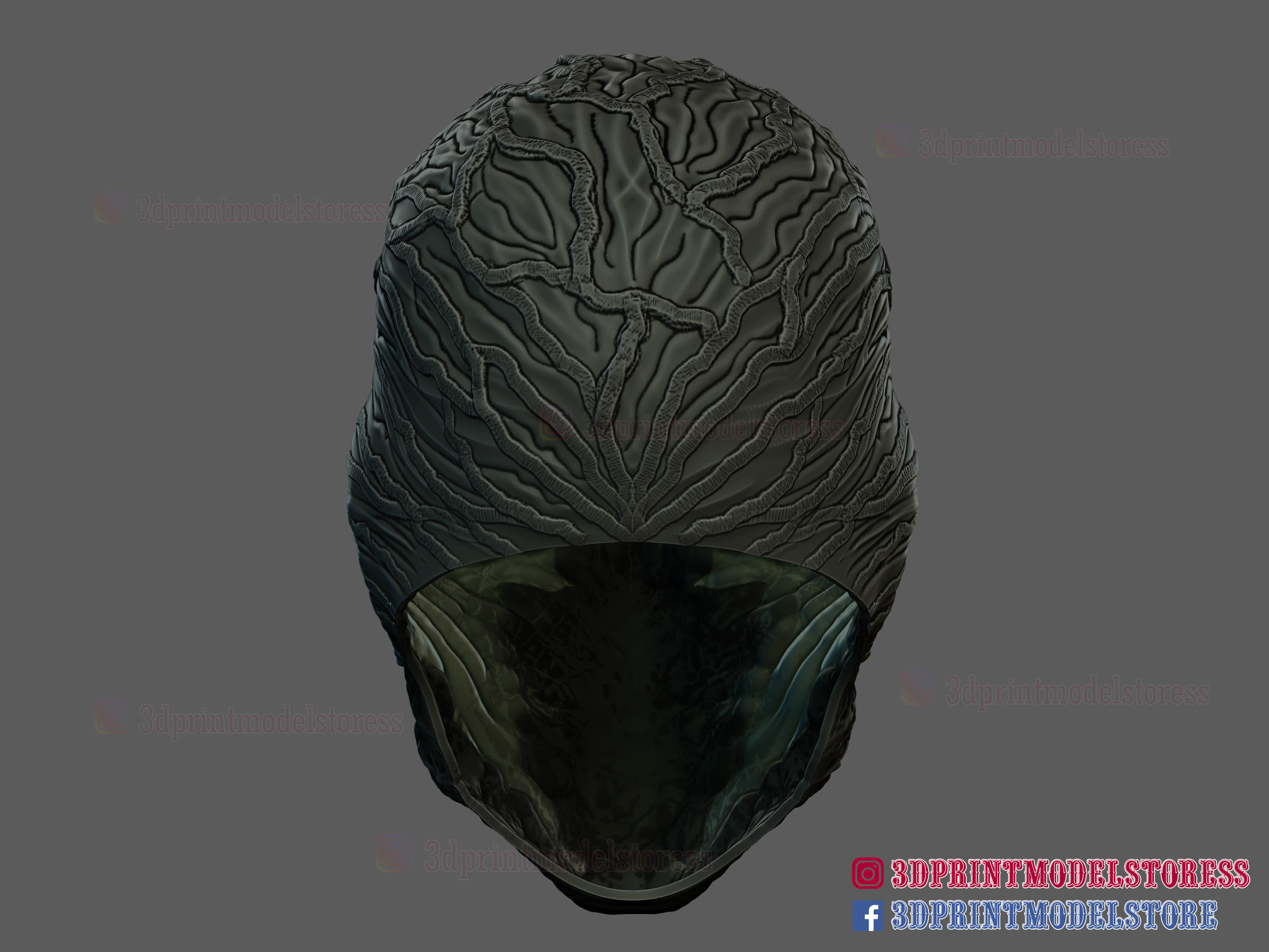 3D file Spawn Helmet - Spawn Movie - Halloween Cosplay Mask 🪖・Design to ...