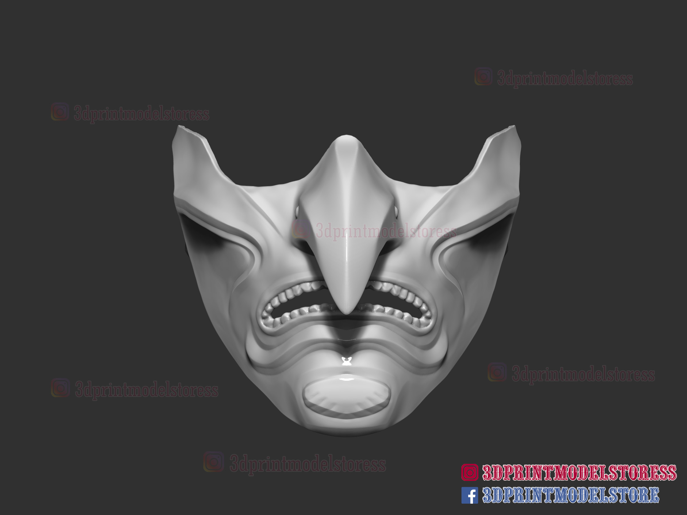 Samurai Mask Logo