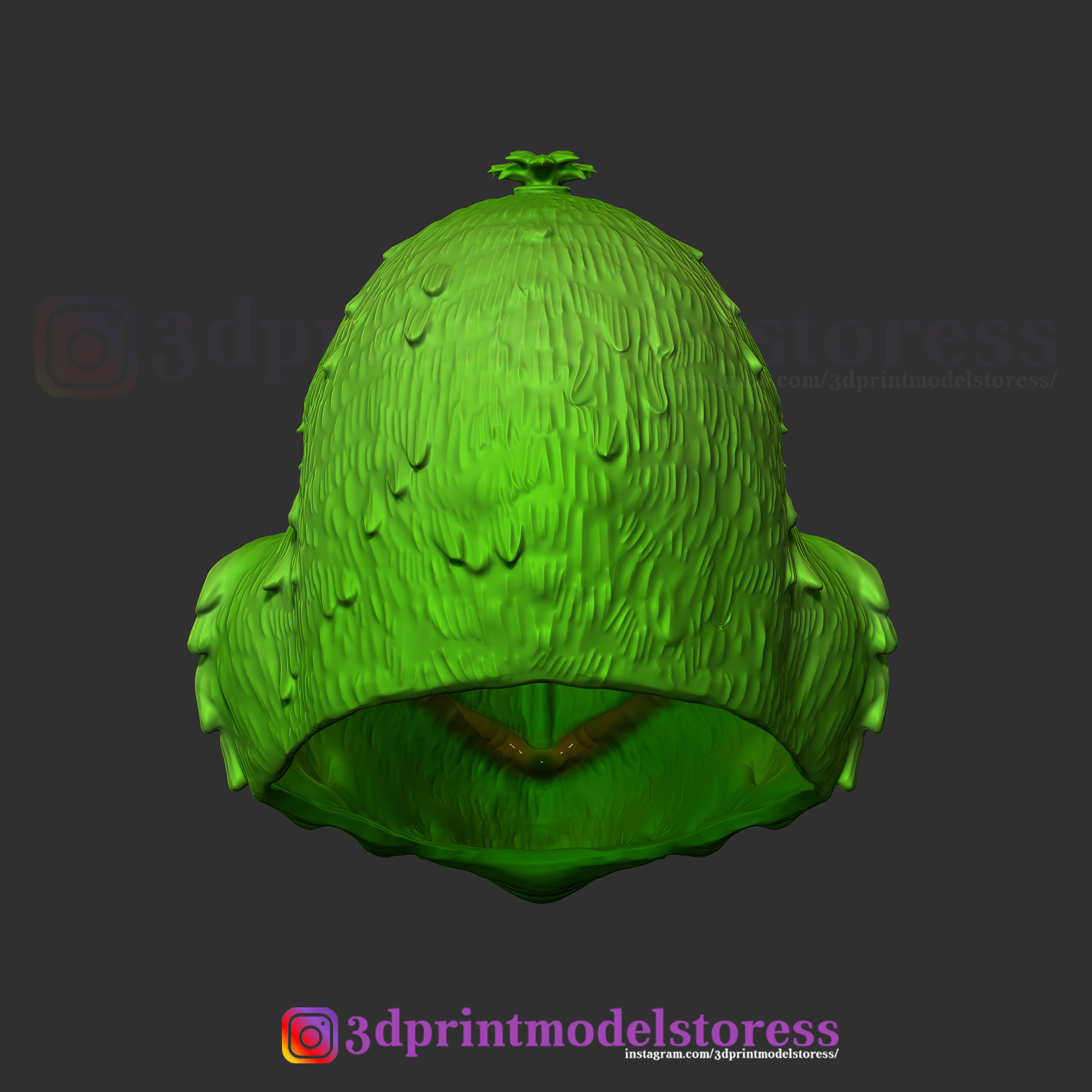 3D file The Grinch Mask Christmas Costume Xmas Helmet Cosplay 🎄・3D ...