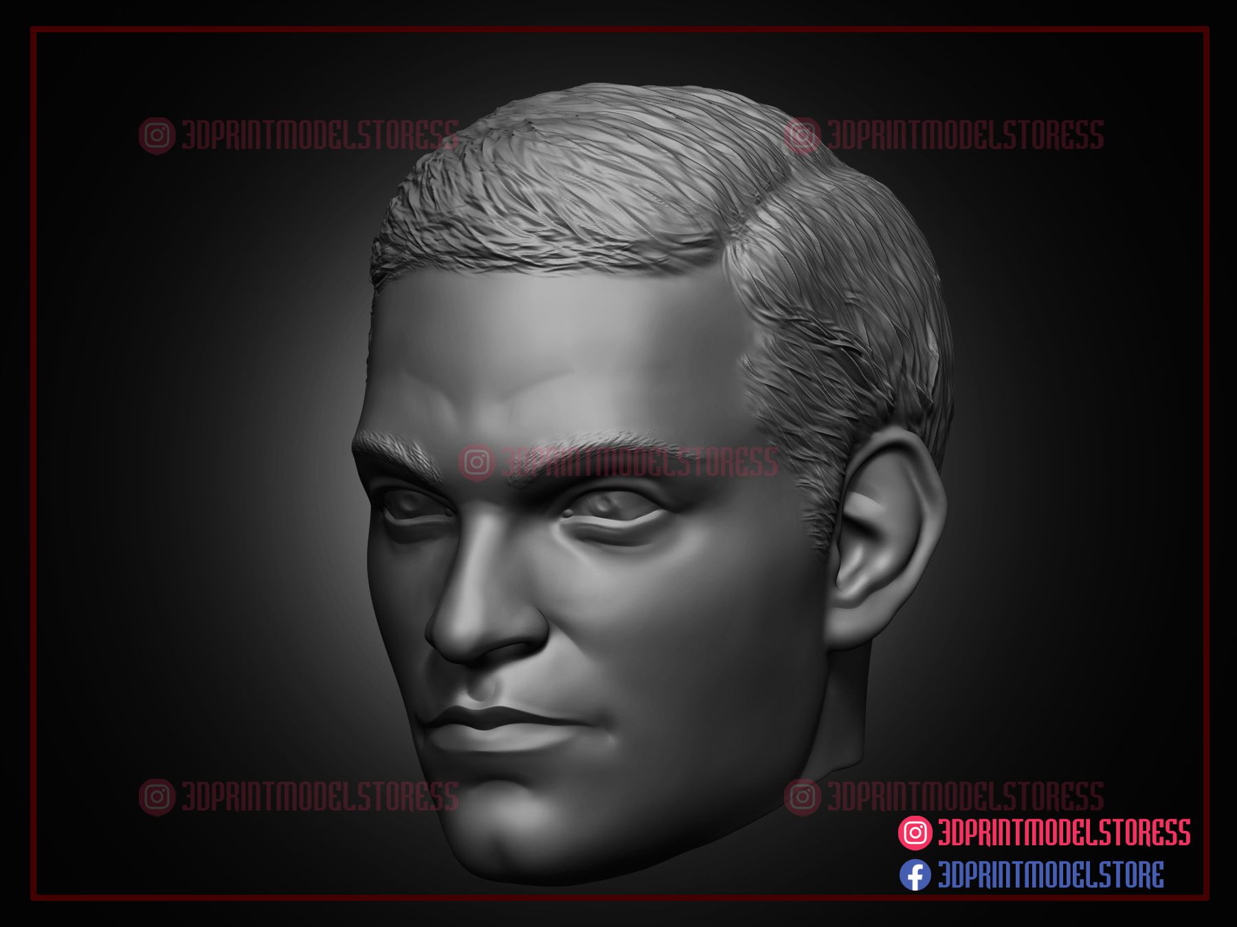 3D file Tobey Maguire Head Sculpt for Custom Action Figures STL File・3D ...