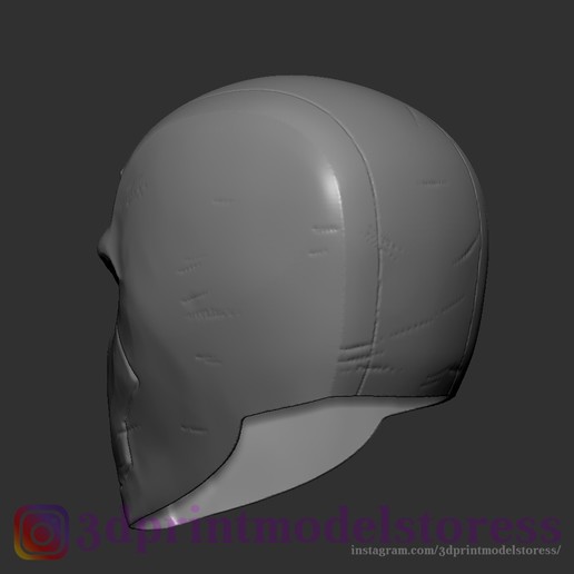 Download 3D printer files Red Hood Rebirth Helmet - Red Hood Mask Jason ...