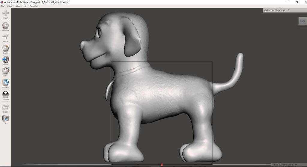 Free STL file paw patrol marshall feet fixed flat 🐾・3D printing idea to ...