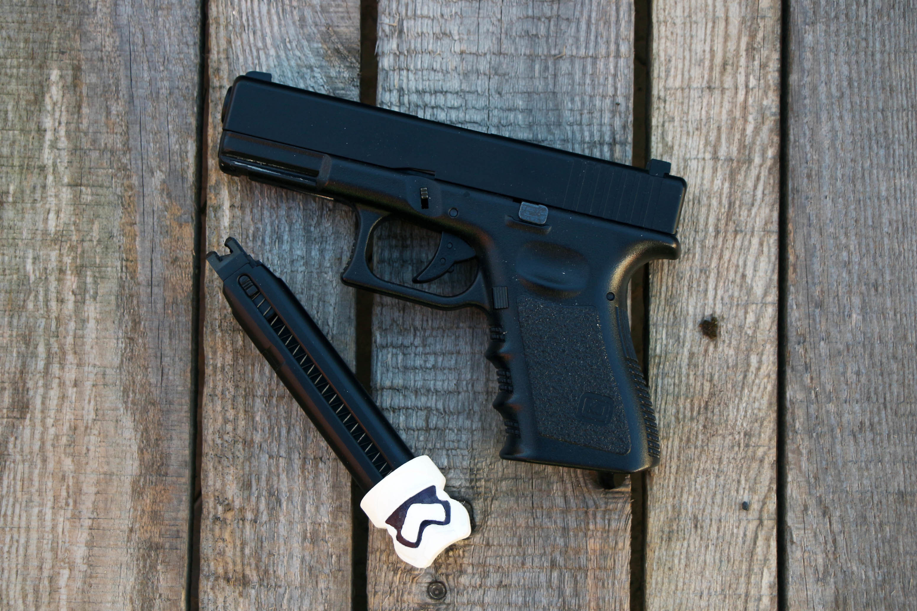 Fichier STL AIRSOFT GLOCK - MAG PLATE 1 | STORMTROOPER 🔫・Modèle ...