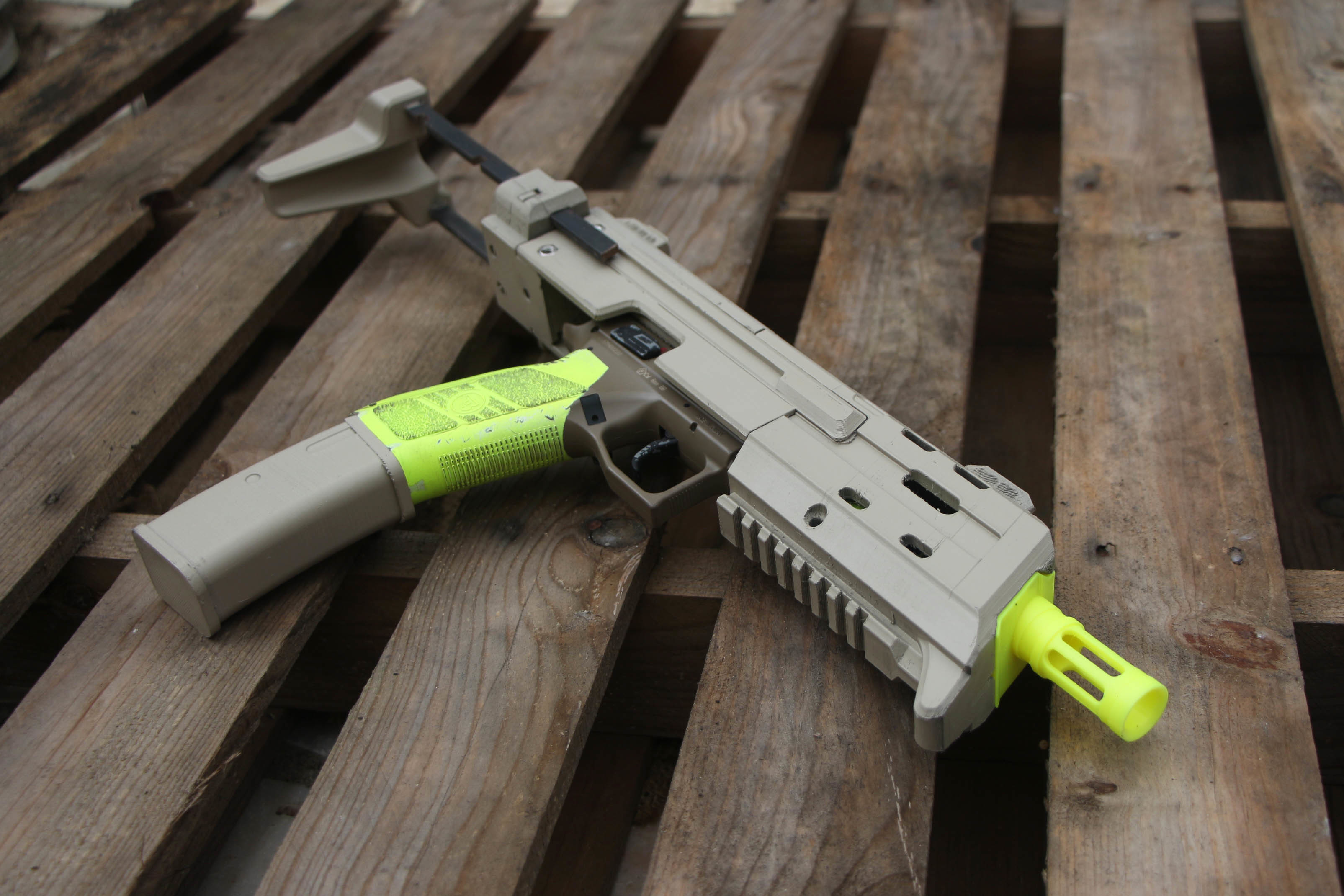 STL file ASG CZ P09 SMG KIT | MP7 STYLE・3D printable model to download ...