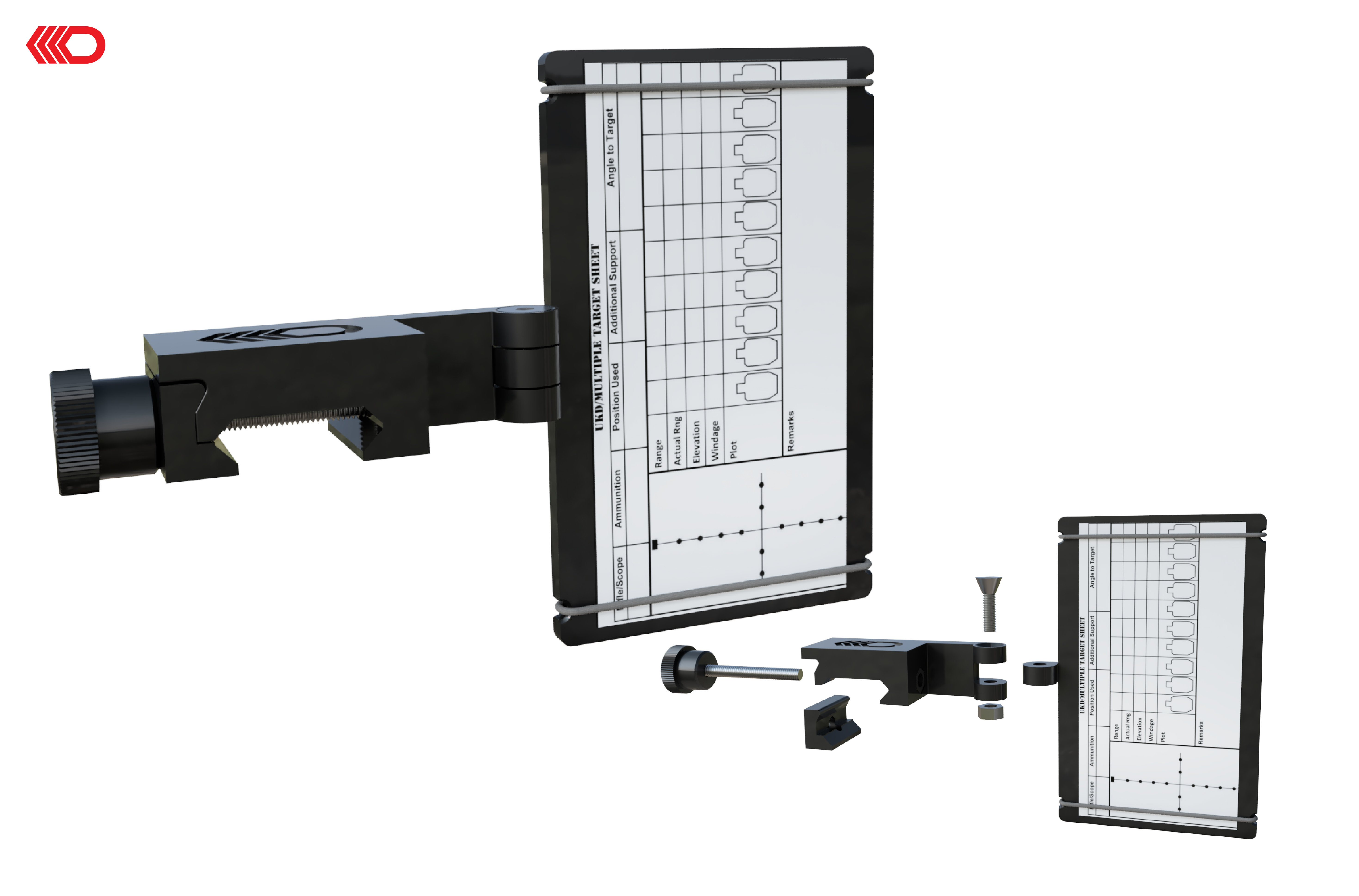 STL file Rifle Mount Data Holder・3D printing idea to download・Cults