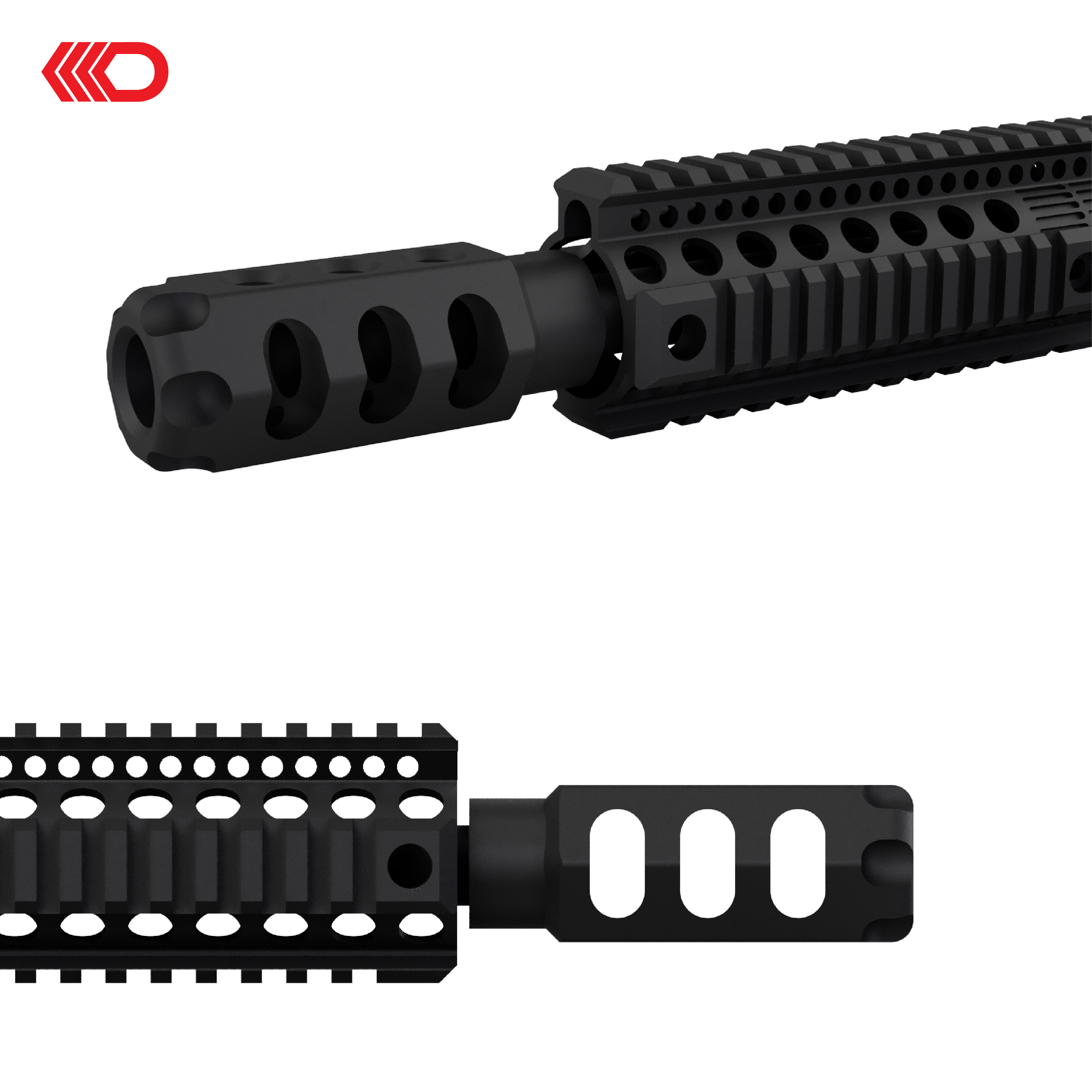 STL file AIRSOFT - MUZZLE BREAK 9・3D printable model to download・Cults