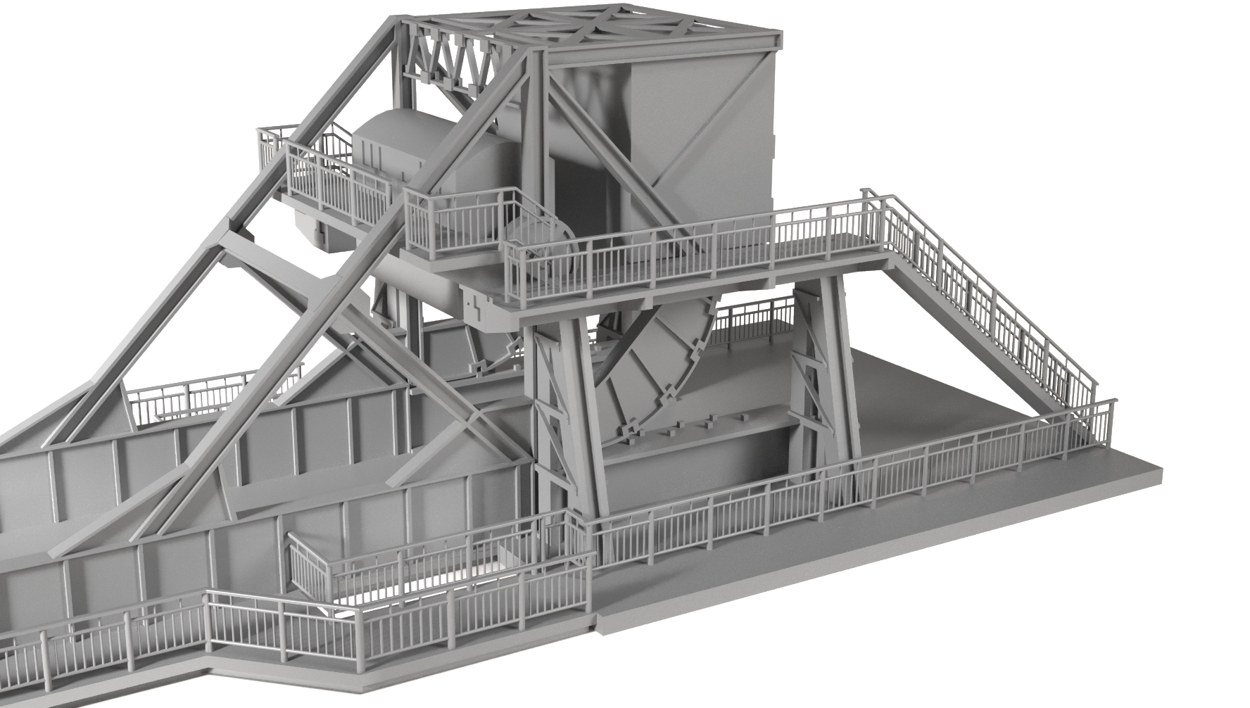 STL file Pegasus bridge・Design to download and 3D print・Cults