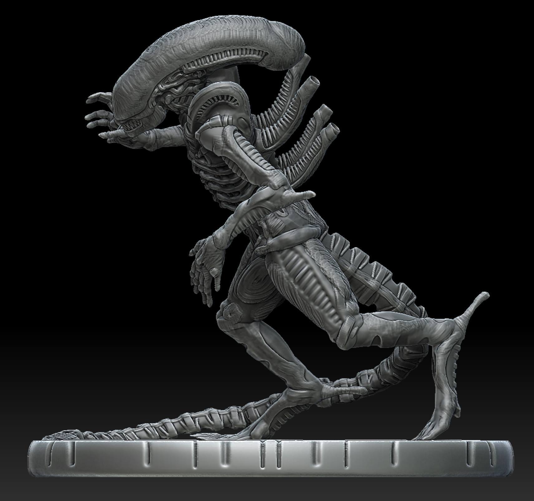 STL file Xenomorph #1・3D print design to download・Cults