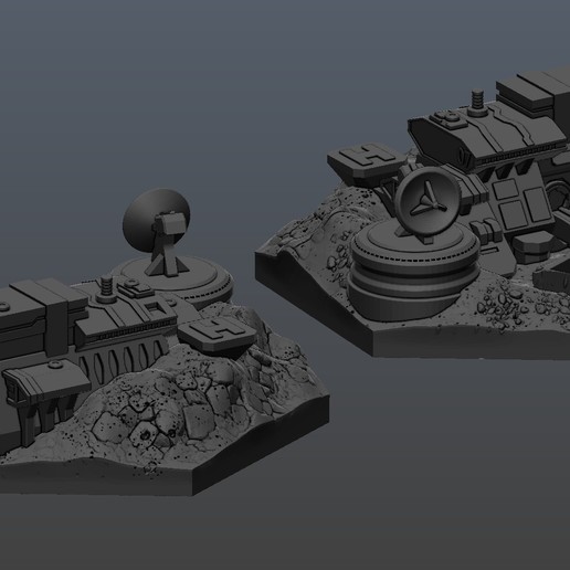 Download 3D printing models Terraforming Mars, Colonies, Research ...