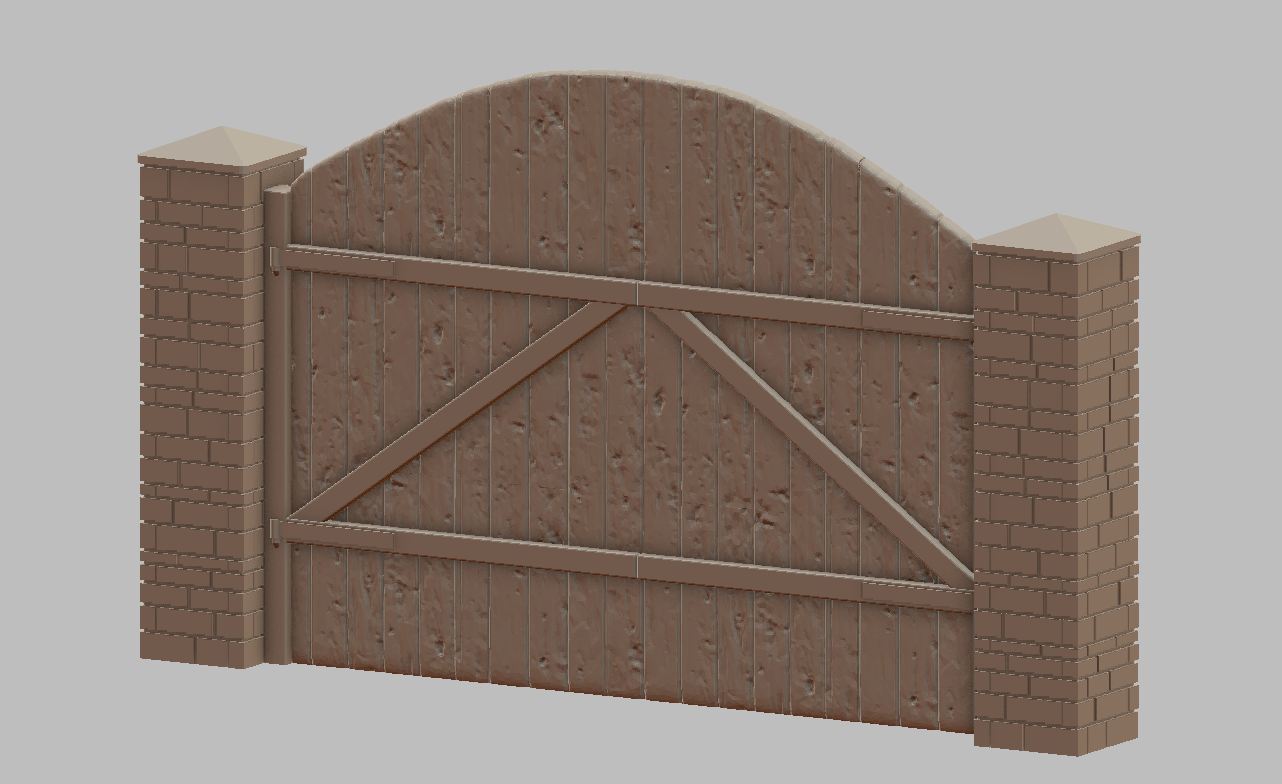 STL file Gate・3D printable model to download・Cults