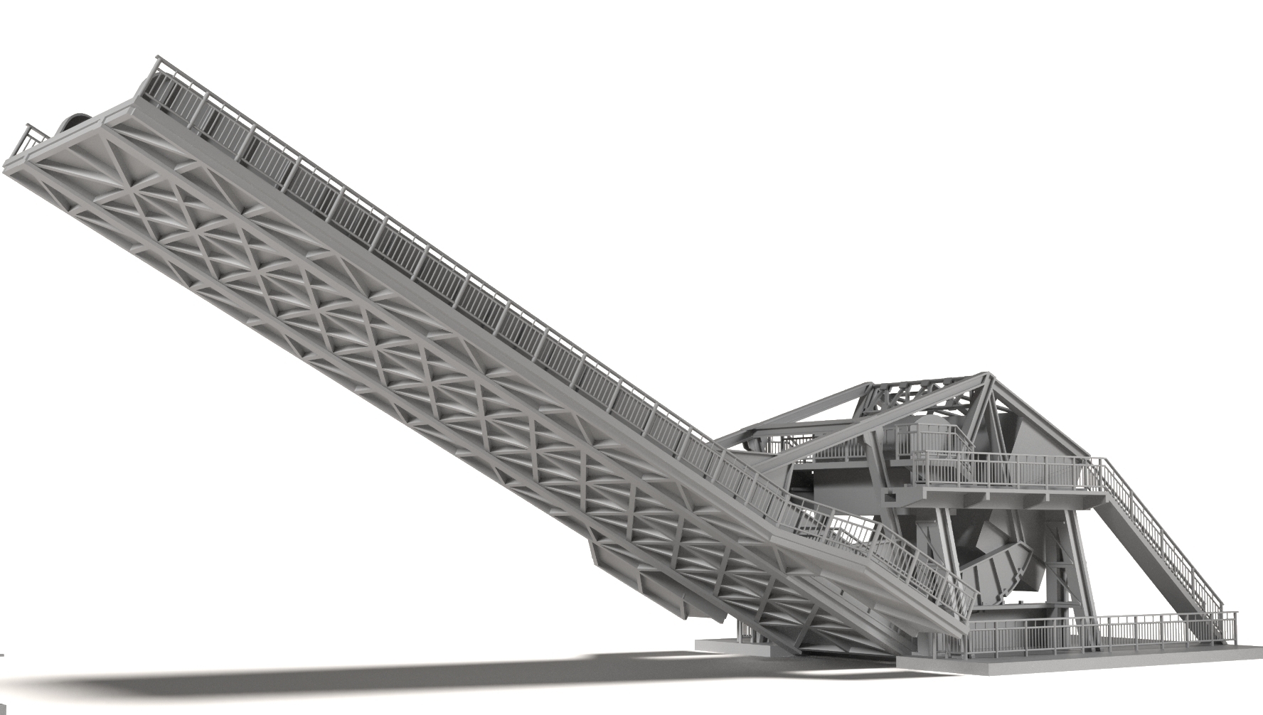 Datei STL Pegasus bridge・Design für 3D-Drucker zum herunterladen・Cults