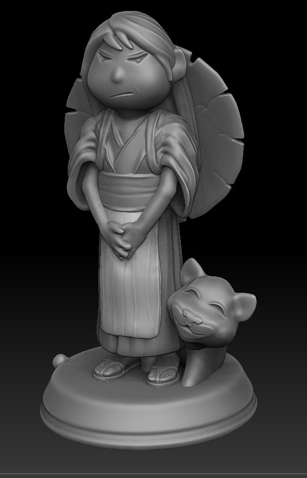 STL file Satsuki for game "Tokaido".・3D print design to download・Cults