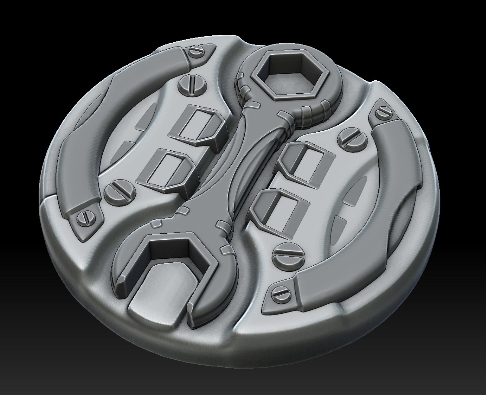 STL file Token tool for Nemesis・Template to download and 3D print・Cults