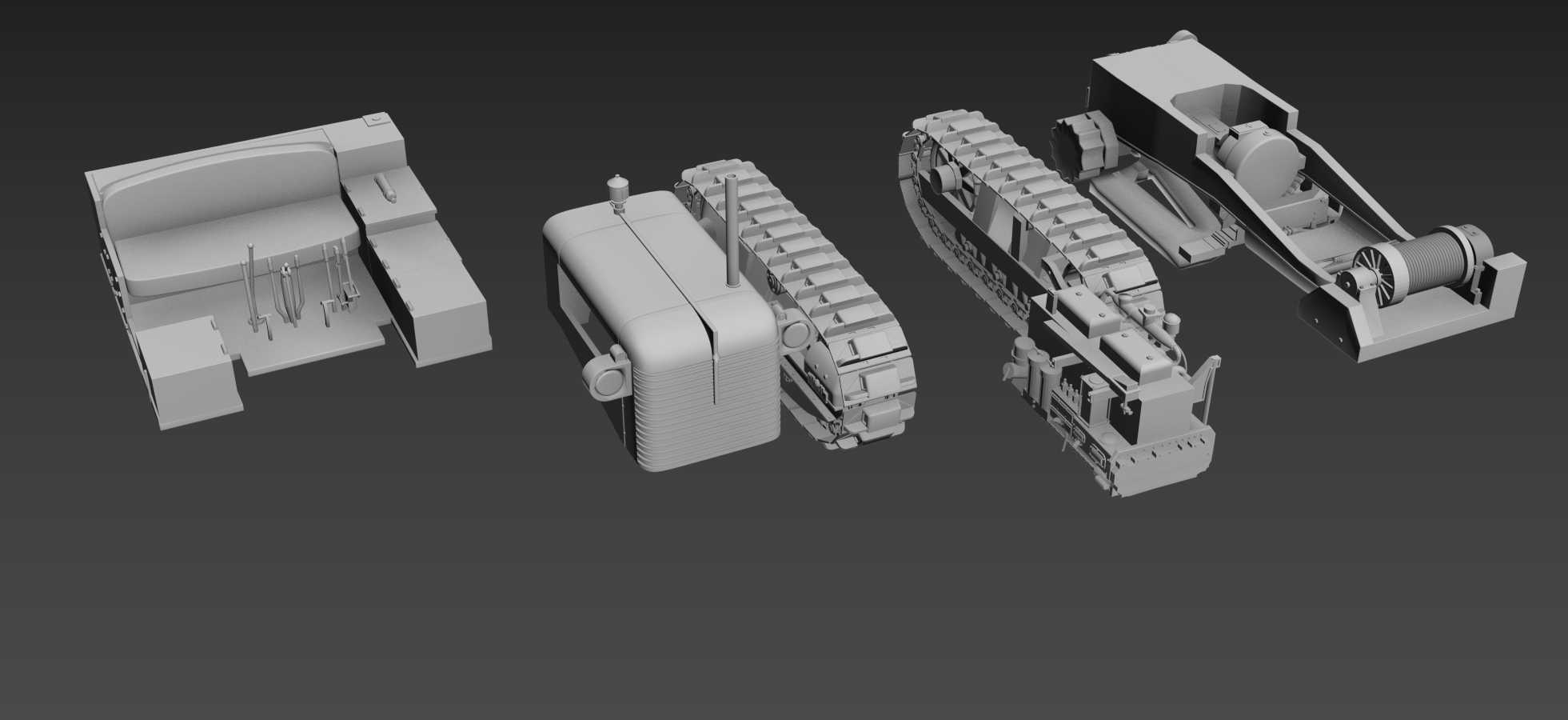 STL file Allis-Chalmers HD-7W・3D print model to download・Cults