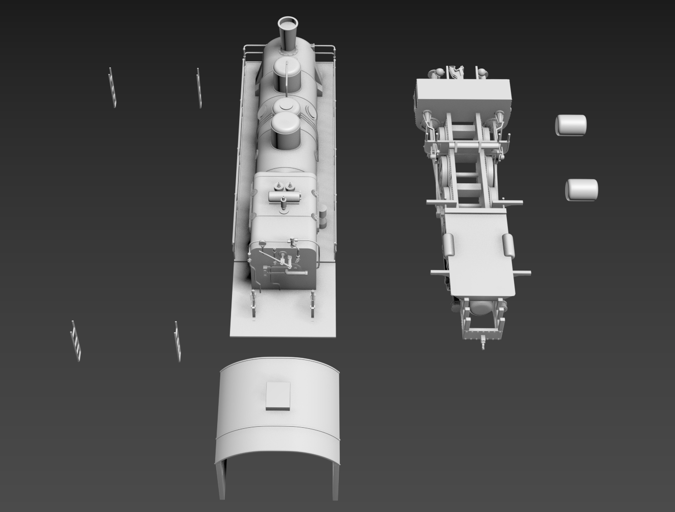 STL file Eu Steam Locomotive・3D printing model to download・Cults