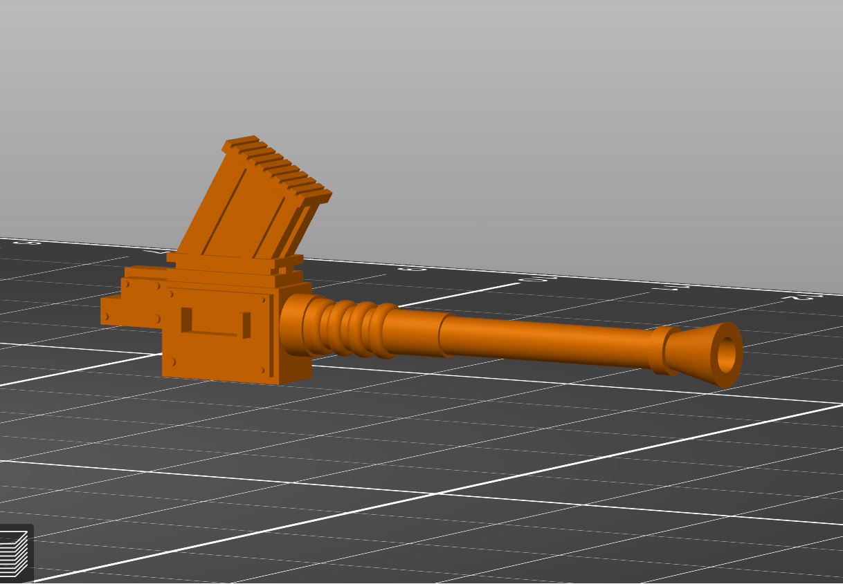 STL file Big Shooty Gun Modular Receiver and Barrel Pack・3D printer ...