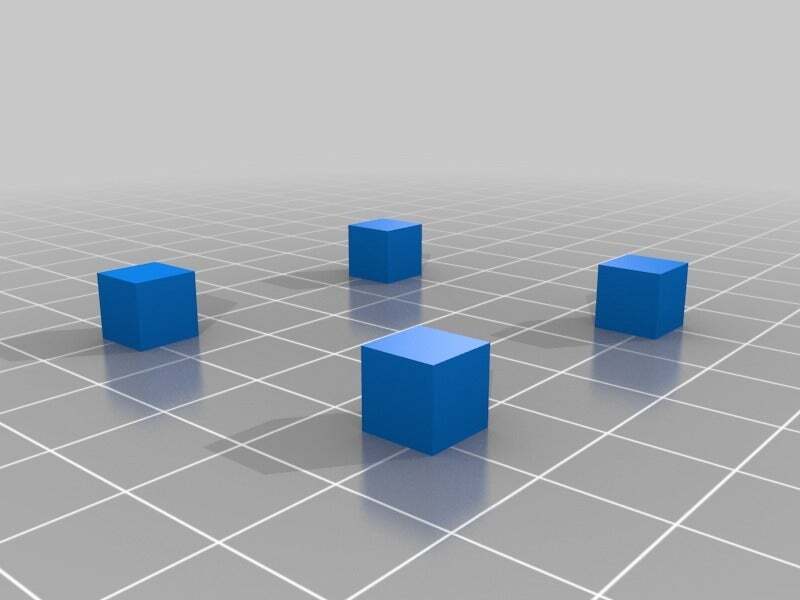 Free STL file Test Grid of Cubes 🔧・3D printing model to download・Cults