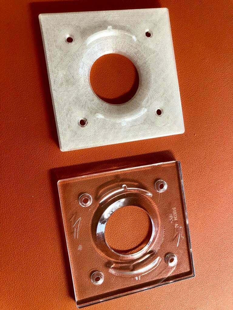 Free STL file Ryobi Router One+ Base・Template to download and 3D print ...