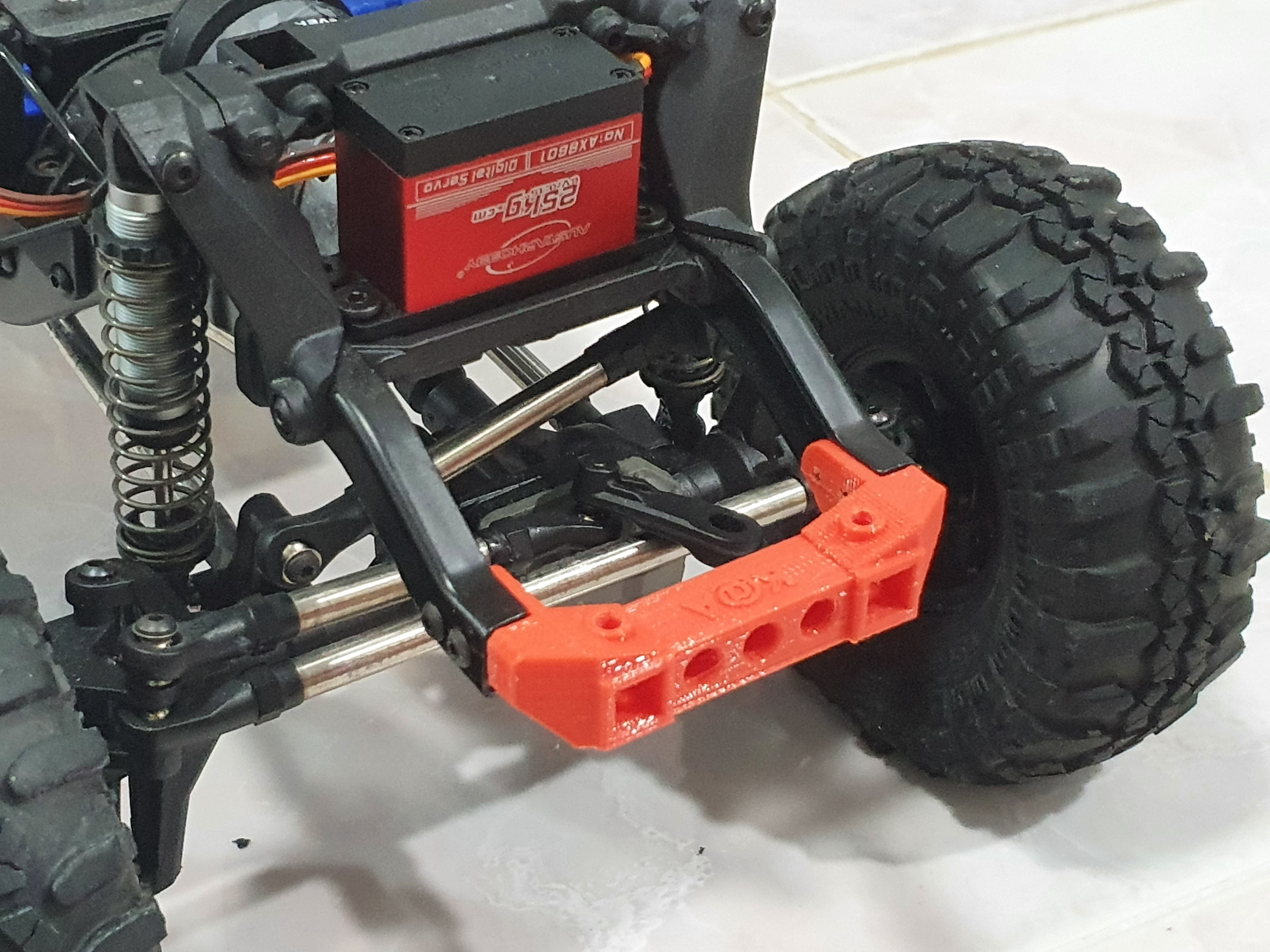 Free STL file TRX4 front bumper mount・3D printing idea to download・Cults
