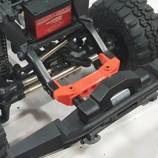 Download free 3D printing designs TRX4 front bumper mount ・ Cults