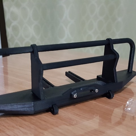 3D printed TRX4 Front Bumper 2 Bar ・ Cults