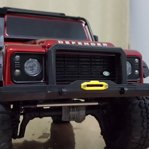 3D printable TRX4 Front Bumper Defender ・ Cults