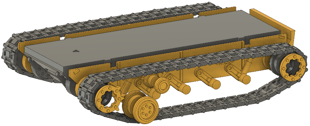 3D file Tank - 28mm・3D printer model to download・Cults