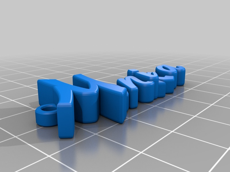 Free 3D file Monika keychain・3D printer model to download・Cults