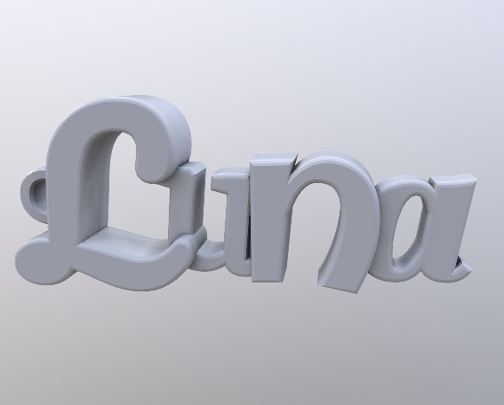 Free 3D file Luna keychain 🗝️・3D print design to download・Cults