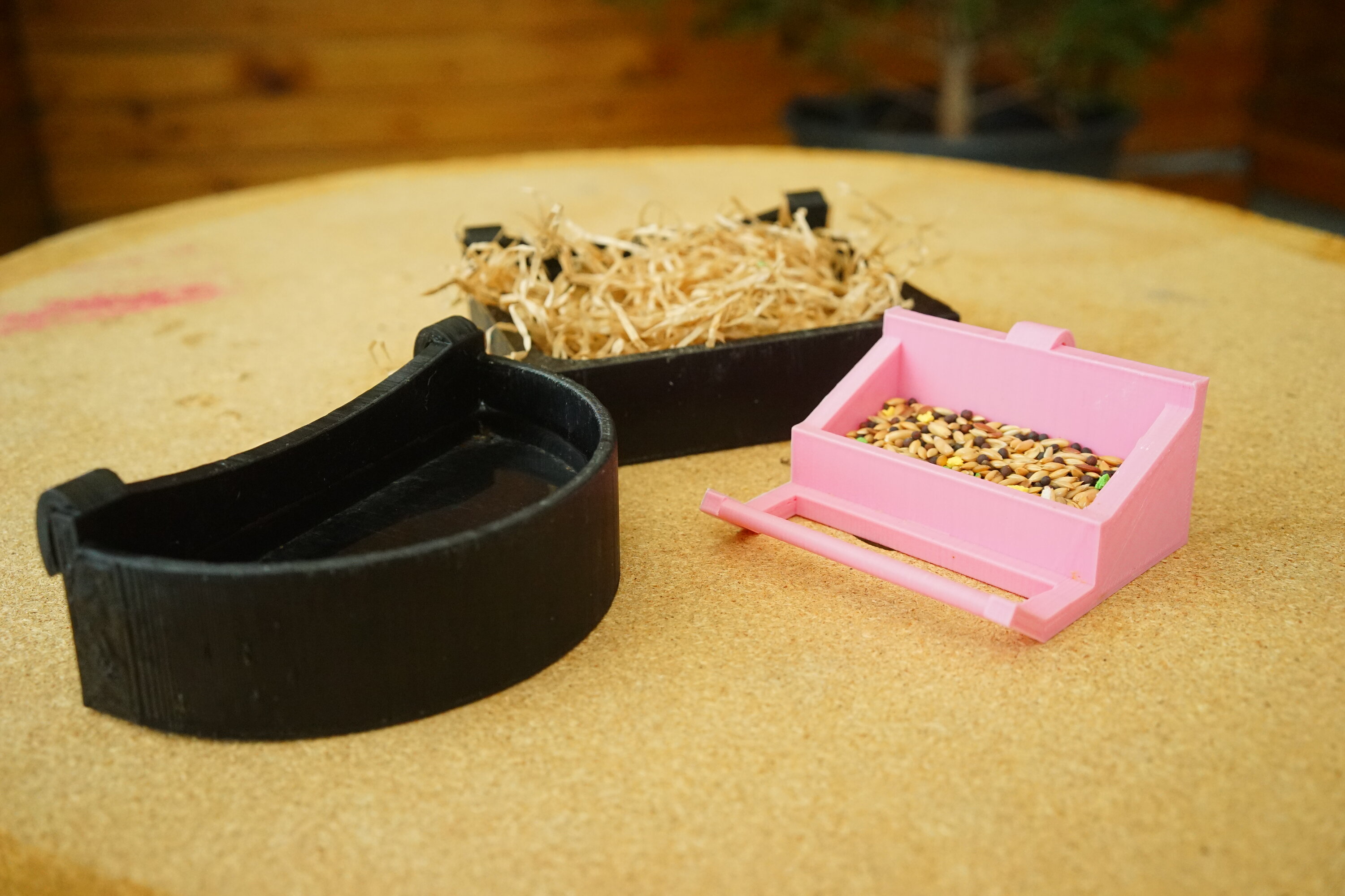 STL file Canary kit ( Canary feeder, nest, pool)・3D printing template ...