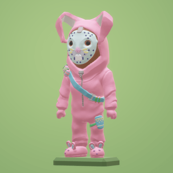 Free STL file Fortnite Mini Rabbit Raider・3D printer model to download ...