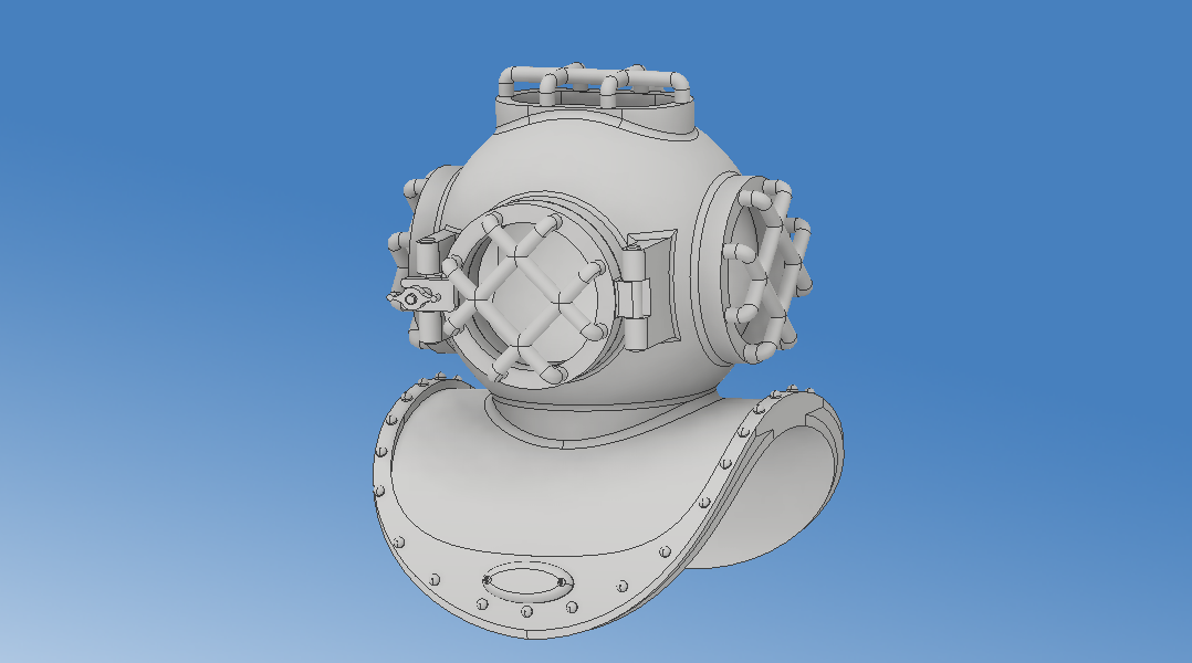 STL file Scuba diving suit - Scuba diving suit・3D printing model to ...