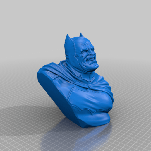 Download free STL file The Dark Knight bust (fan art) • 3D printer ...