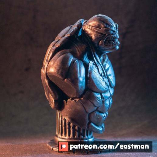 Download free STL file TMNT bust (fan art) • 3D printing model ・ Cults