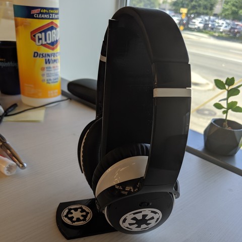 Download free STL file Imperial Bose Headphone Stand • 3D printing ...