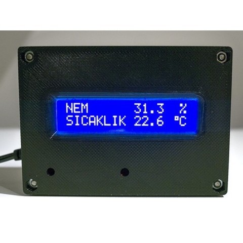 Download STL file 3D Print Case for Arduino Uno with LCD Shield and ...