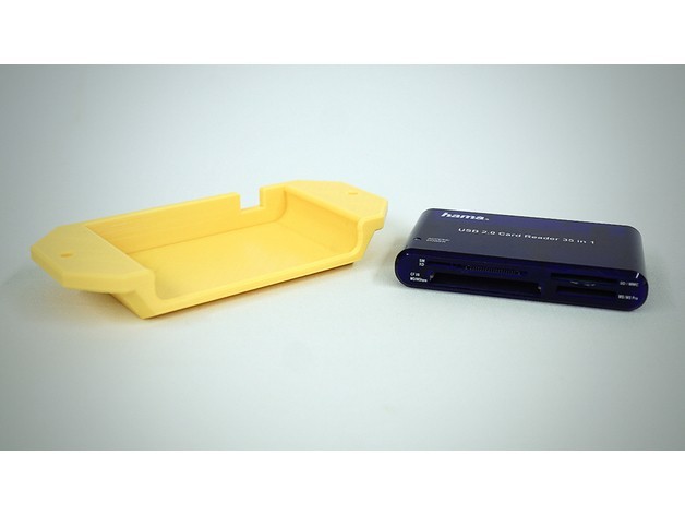 STL file Card Reader Housing for Hama 35 in 1 USB2.0 🧞‍♂️・3D printable ...