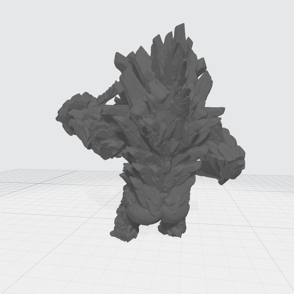 STL file stone monster・Design to download and 3D print・Cults