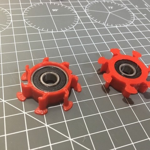 Download free STL file AMZ3D 608 Bearing Spool Hub V2 • 3D printable ...